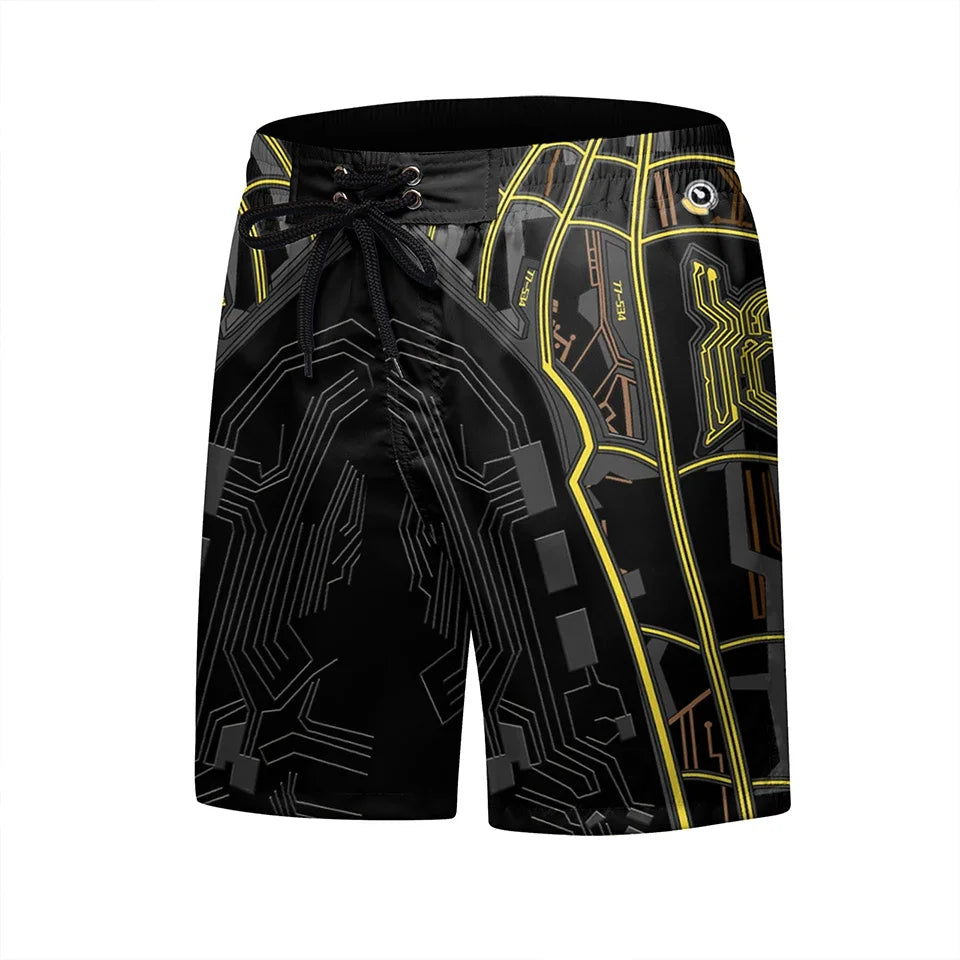 Spider Compression 'Brown Recluse' Fight Shorts for Jiu-Jitsu