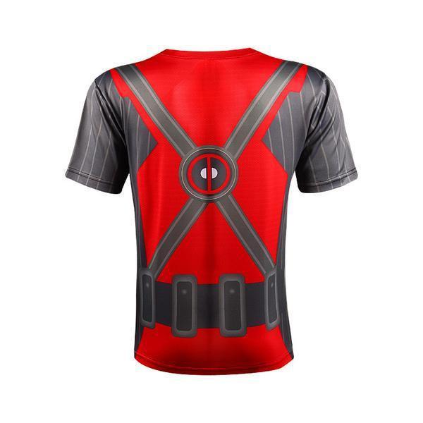 Deadpool "Animated" Compression Long Sleeve RashGuard | RashGuardStore