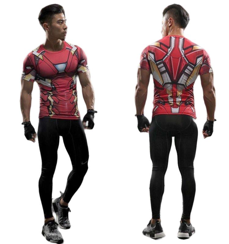 Iron Man 3 "Mark XXXIII" Compression Rash Guard | RashGuardStore.com