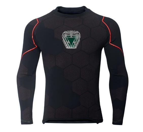 Iron Man 'Stark Industries' Premium Compression Rash Guard