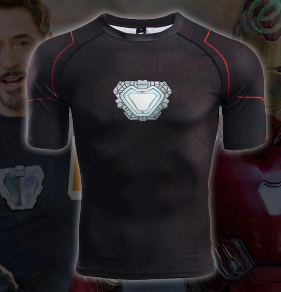 Iron Man "Infinity War" Undersuit Compression Rash Guard