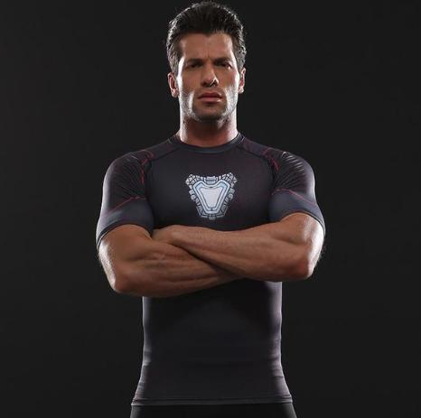 Iron Man "Infinity War" Undersuit Compression Rash Guard