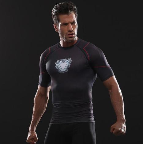 Iron Man "Infinity War" Undersuit Compression Rash Guard