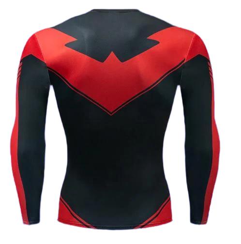 Nightwing Rash Guard Compression Shirt