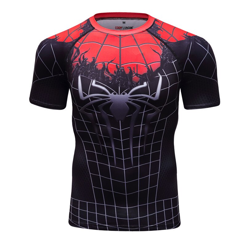 Spider-Man Compression Rashguard Shirt
