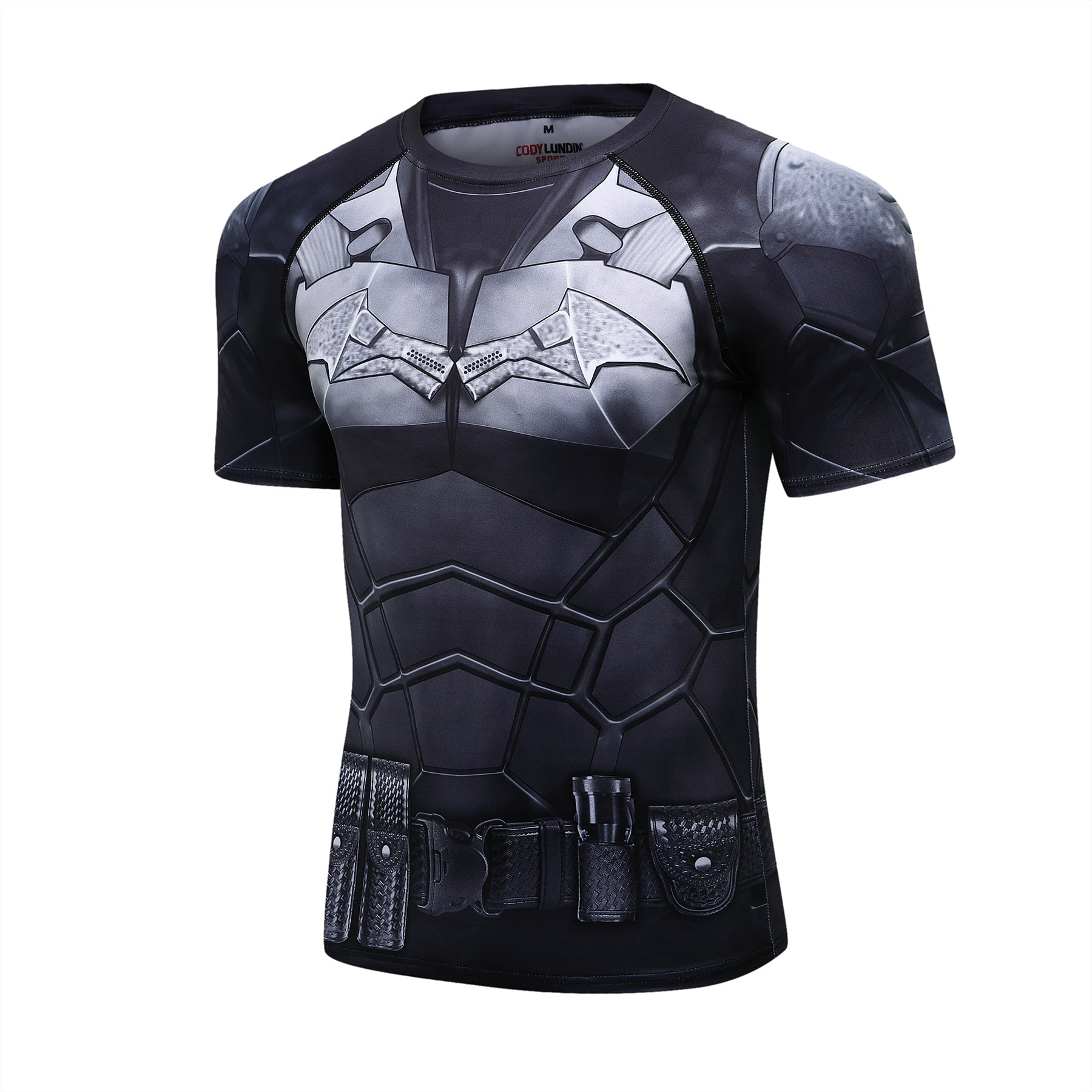 The Batman Compression Elite Short Sleeve Rashguard Gear
