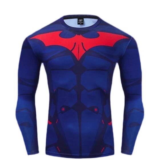 Batman Rash Guard Compression Shirt