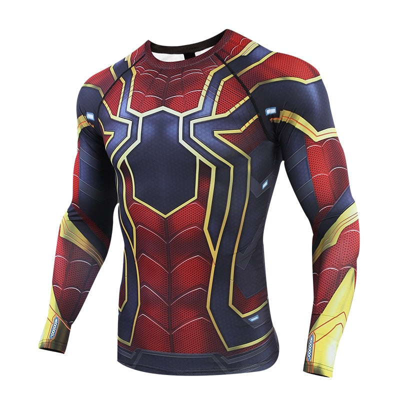 Spider-Man Compression Rashguard Shirt