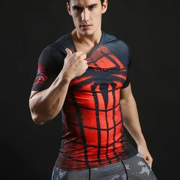 Spider-Man Compression Rashguard Shirt