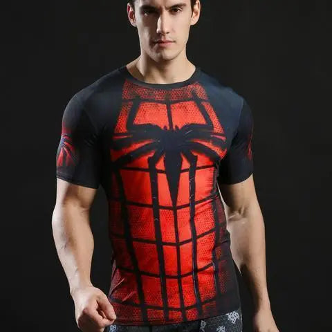 Spider-Man Compression Rashguard Shirt