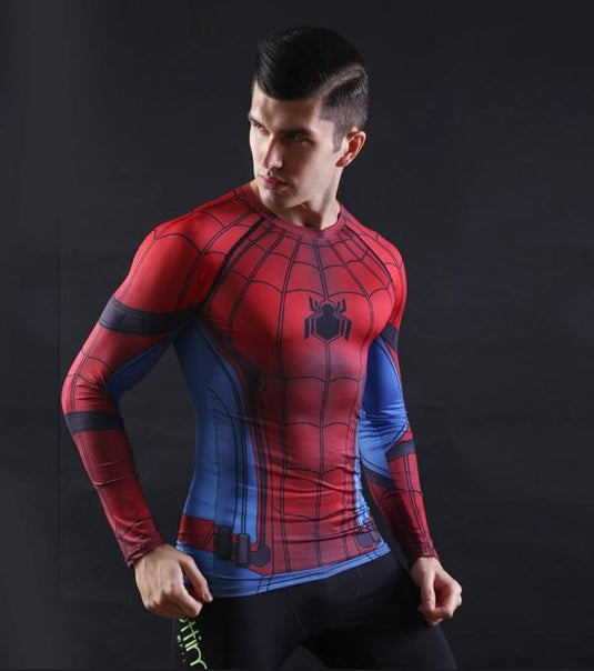 Spider-Man Compression Rashguard Shirt
