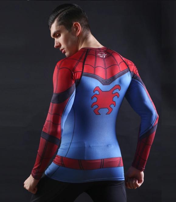 Spider Man "Classic" Compression Long Sleeve Rashguard
