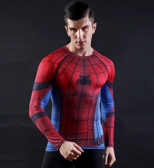Spider Man "Classic" Compression Long Sleeve Rashguard