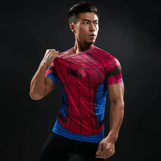 Spider-Man Compression Rashguard Shirt
