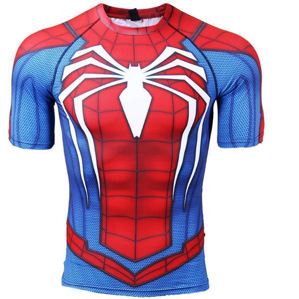 Spider-Man Compression Rashguard Shirt