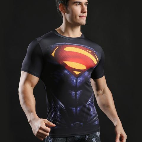 Superman "Evil" Short Sleeve Compression Rashguard