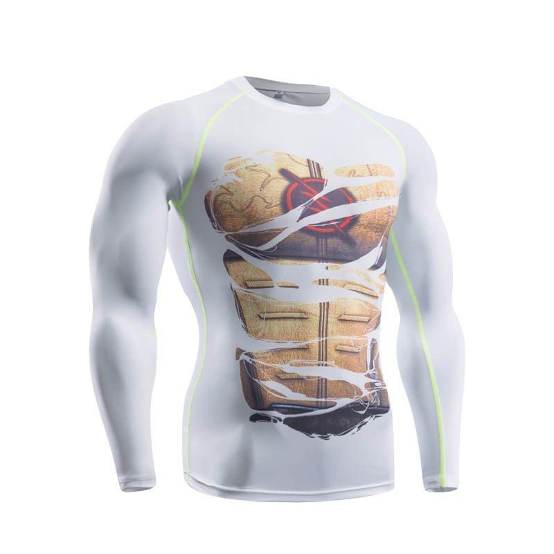 The Flash Reverse "Hero Revealed" Long Sleeve Compression Rash Guard