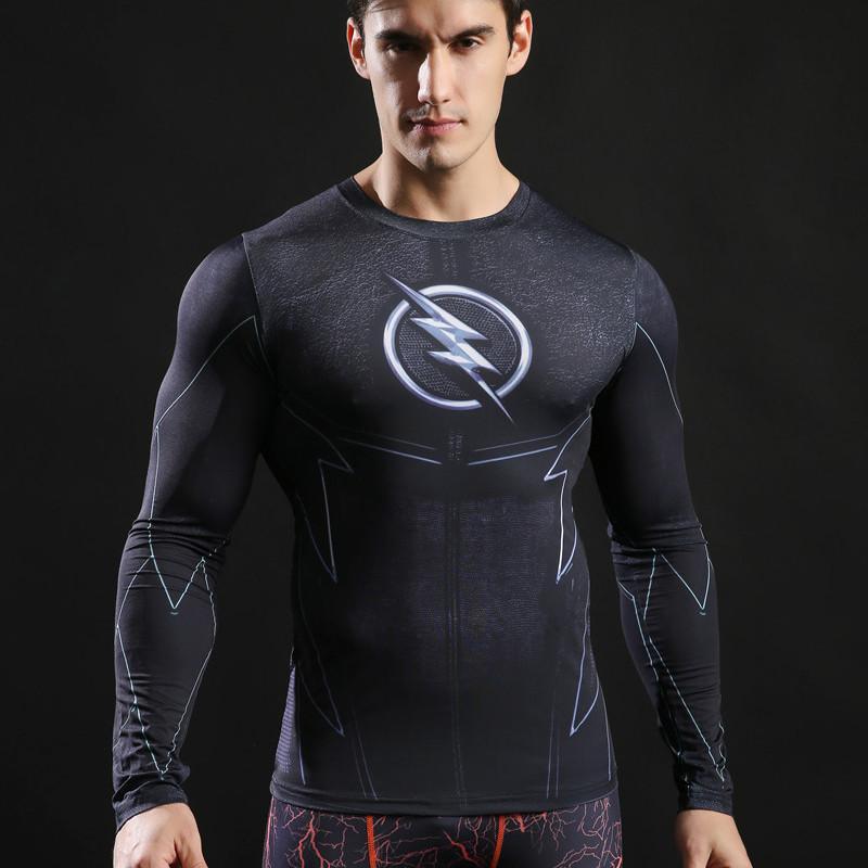 The Flash 'Zoom' Compression Long Sleeve Rash Guard