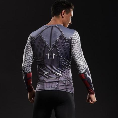 Thor 'Battle Armor' Long Sleeve Compression Rashguard