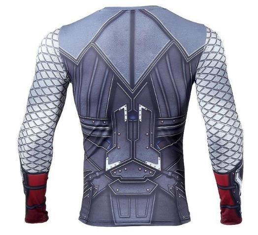 Thor 'Battle Armor' Long Sleeve Compression Rashguard