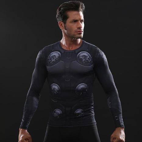 Thor 'Infinity War' Long Sleeve Premium Compression Rashguard