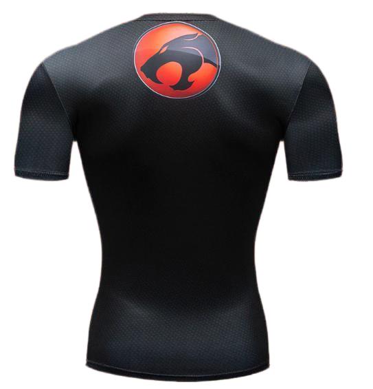 Thundercats Premium Short Sleeve Compression Rashguard